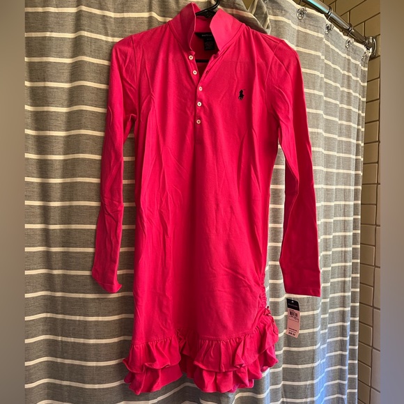 Ralph Lauren Blue Label | Dresses | Ralph Lauren Nwt Girls Polo Dress ...